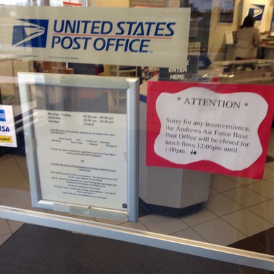 Andrews AFB (Joint Base Andrews) Directory - JB Andrews Post Office